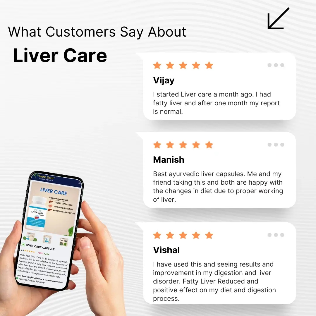 Liver Care Capsule: Helps In Fatty Liver, Digestion & Daily Liver Detox